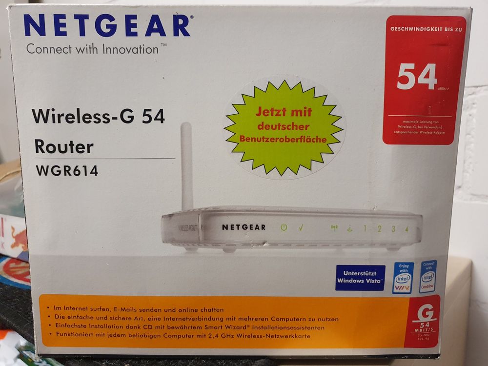 Wireless G54 Router | Kaufen auf Ricardo