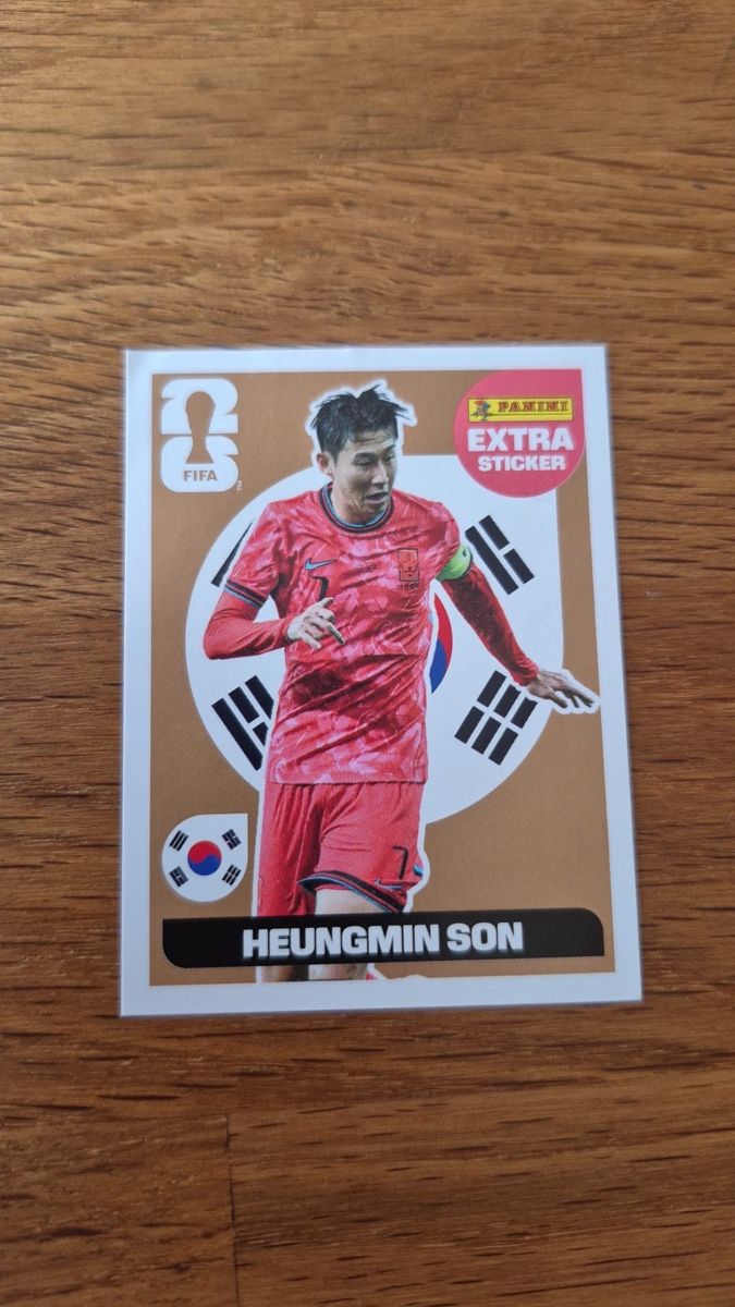 Panini FIFA WorldCup 2026 Extra Sticker Bronze Heung-Min Son (Neu ...