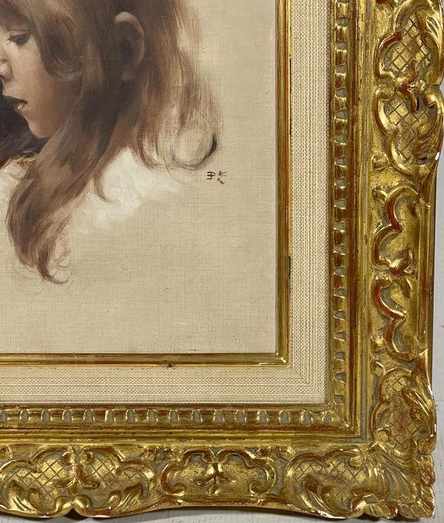 Antike Portrait Gemälde Monogrammiert (Gebraucht) in Root für CHF 55 – mit Lieferung auf Ricardo ...