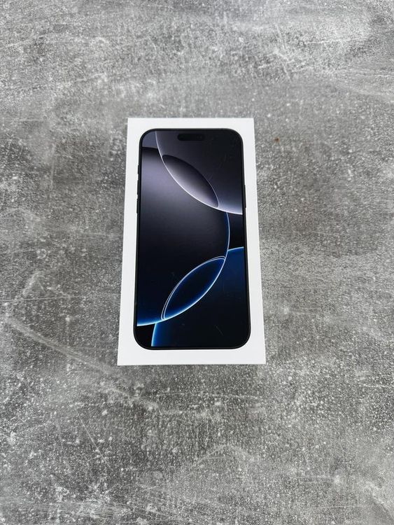 iPhone 16 Pro Max 256 GB Titan Schwarz (Neu und originalverpackt) in Zürich für CHF 900 – mit ...