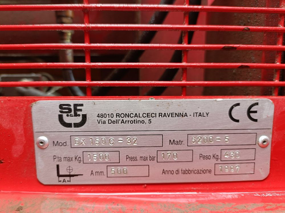 Heckstapler Suprani& Fiorentini (Gebraucht) in Rietheim für CHF 3000 – nur Abholung auf Ricardo ...