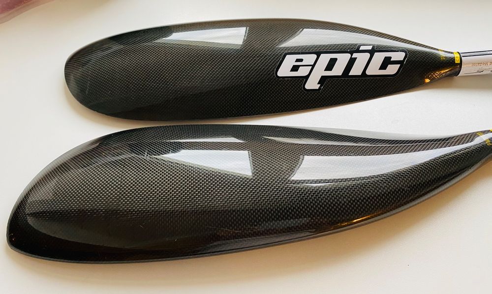 EPIC Mid Wing Carbon Paddel für Surfski, Seekajak (Gebraucht) in Meilen ...
