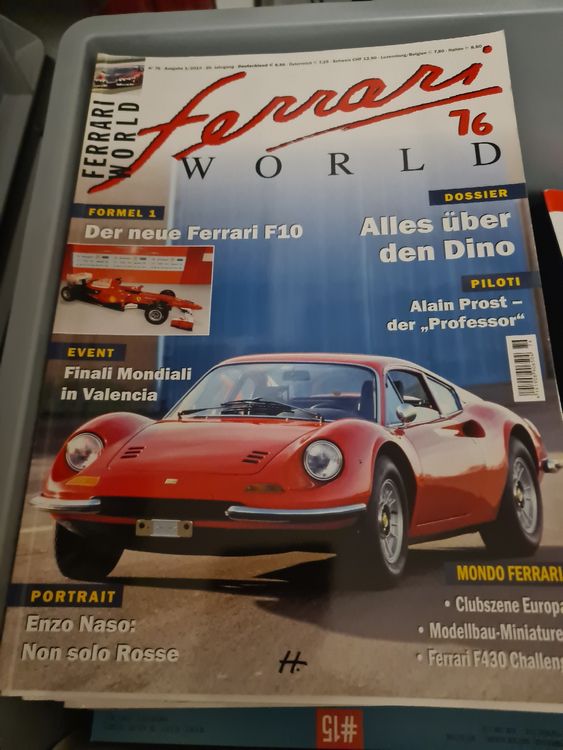Diverse Ferrari Magazine (Gebraucht) in Wetzikon ZH für CHF 150 – nur ...