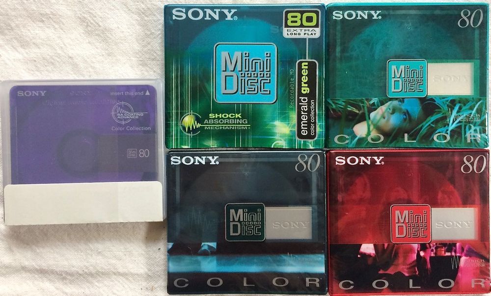 5 Sony Minidiscs MD 80 NEU / OVP (Neu und originalverpackt) in Forch für CHF 37 – mit Lieferung ...