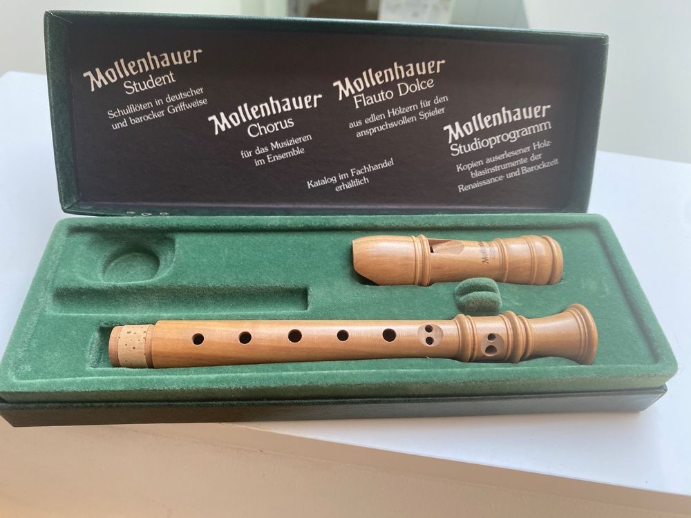 Mollenhauer DENNER Sopranflöte Birnbaum | Kaufen auf Ricardo