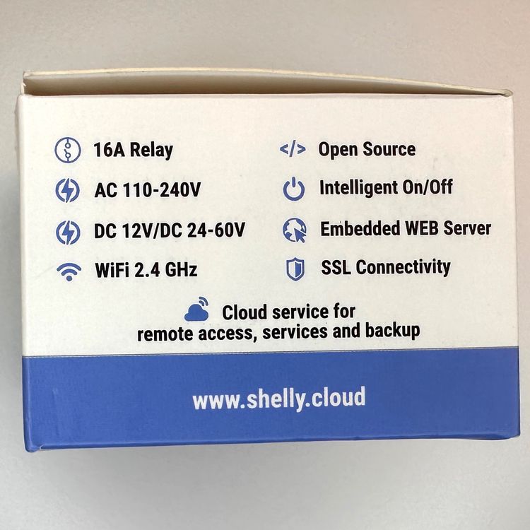 Shelly 1, WLAN Switch, 2 Stück | Kaufen auf Ricardo