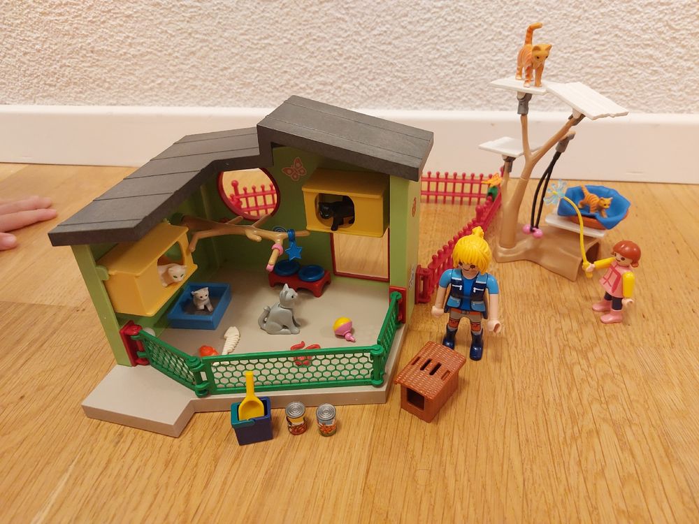 PLAYMOBIL 9276 Katzenpension (Gebraucht) in Balterswil für CHF 15 – mit Lieferung auf Ricardo kaufen
