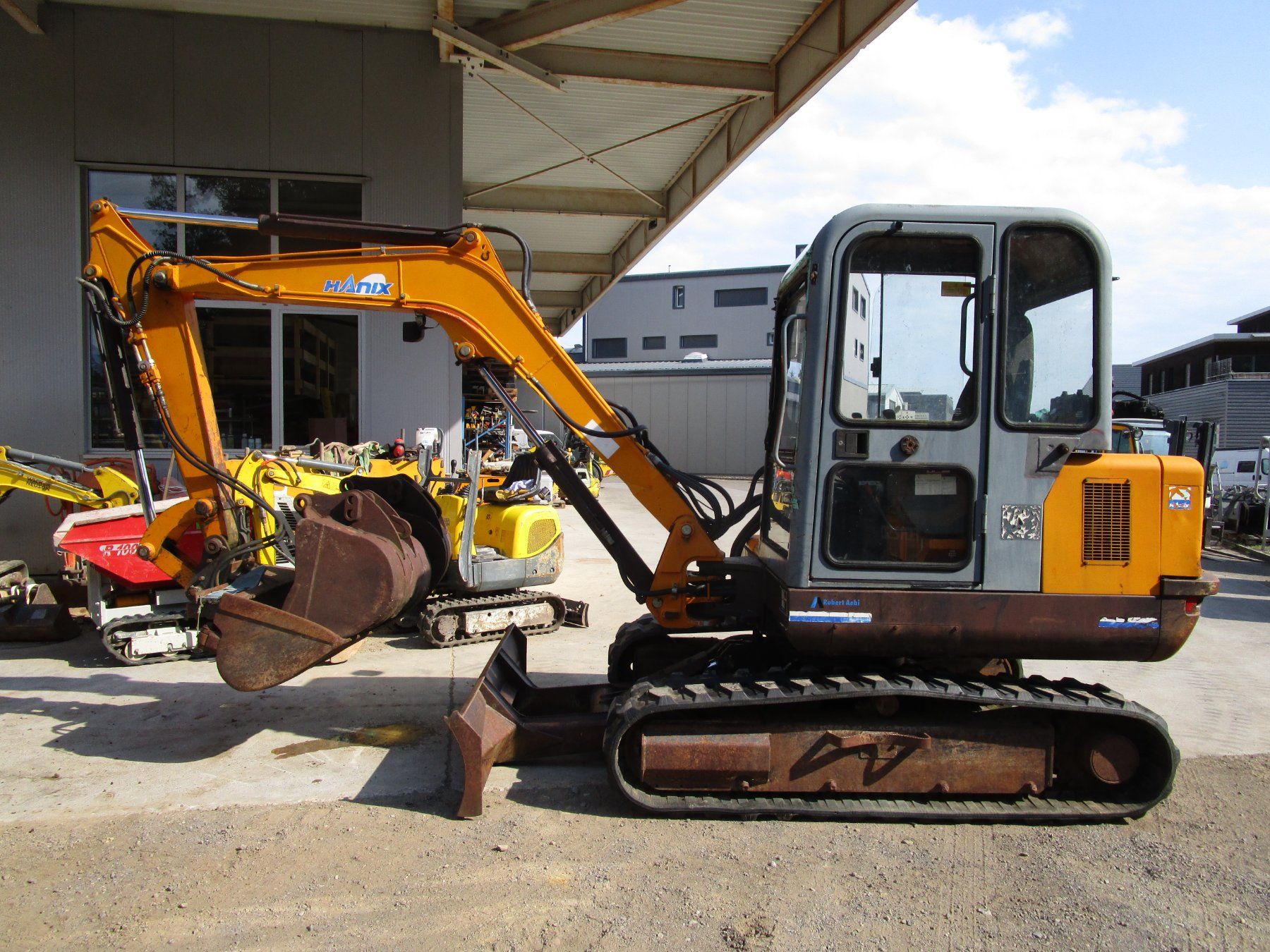 Raupenbagger Hanix H45A (Gebraucht) in Rain für CHF 11500 – nur ...