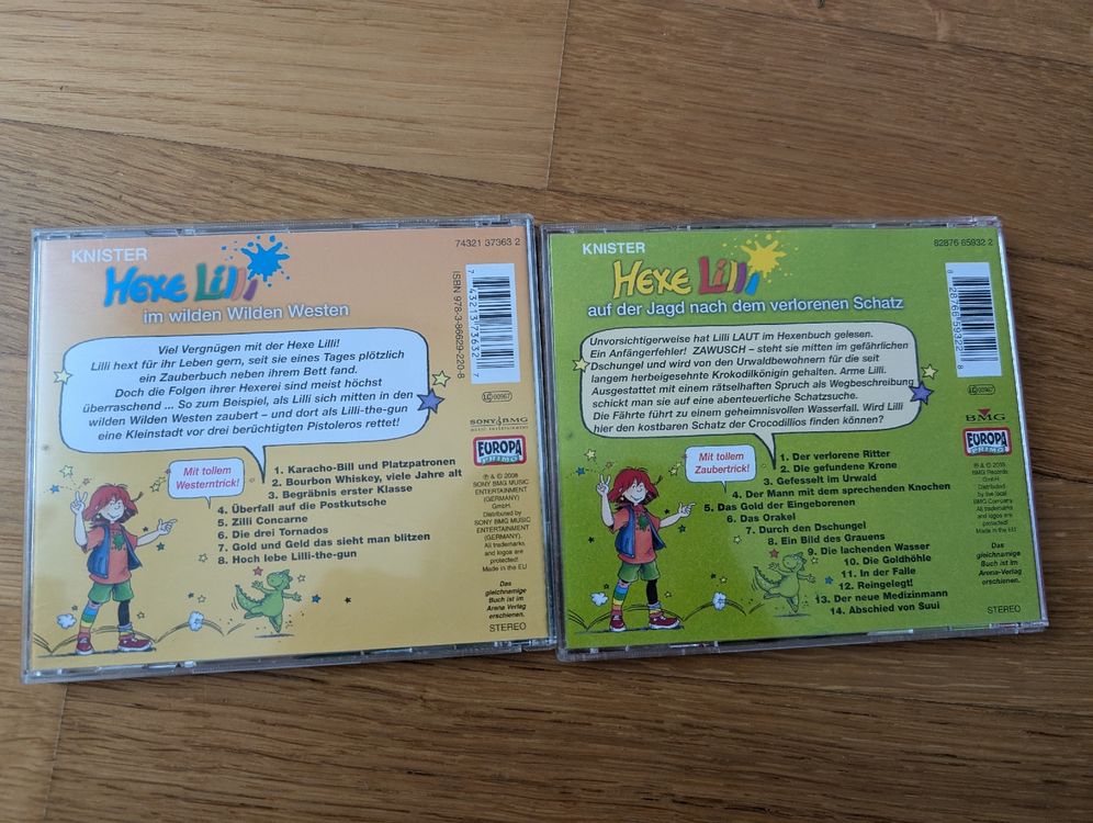 Hex Lili CD Set: Im Wilden Westen & Jagd nach Schatz (Gebraucht) in ...