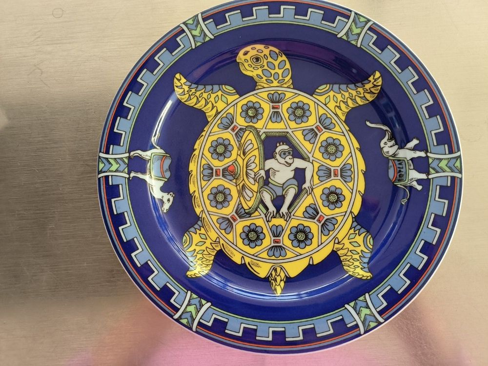 BOPLA Langenthal Dessertteller TURTLE Serie WILDLIFE (Neu (gemäss ...