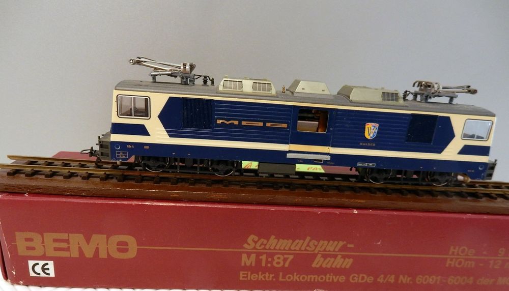 Bemo MOB GDe 4/4 III 6001 digital 6290 (D'occasion) à Locarno pour CHF ...