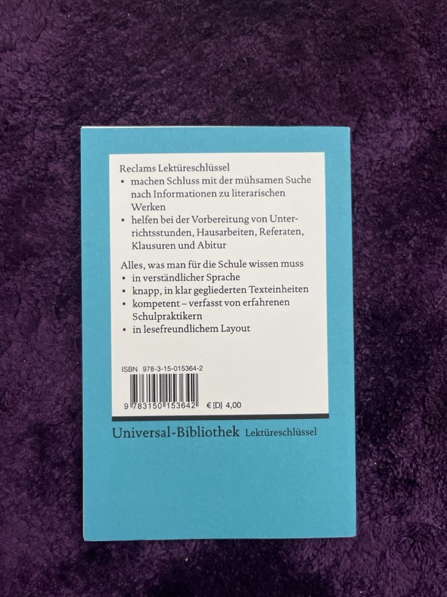 Lekturesschlüssel - Die verlorene Ehre der Katharina Blum (Neu (gemäss ...