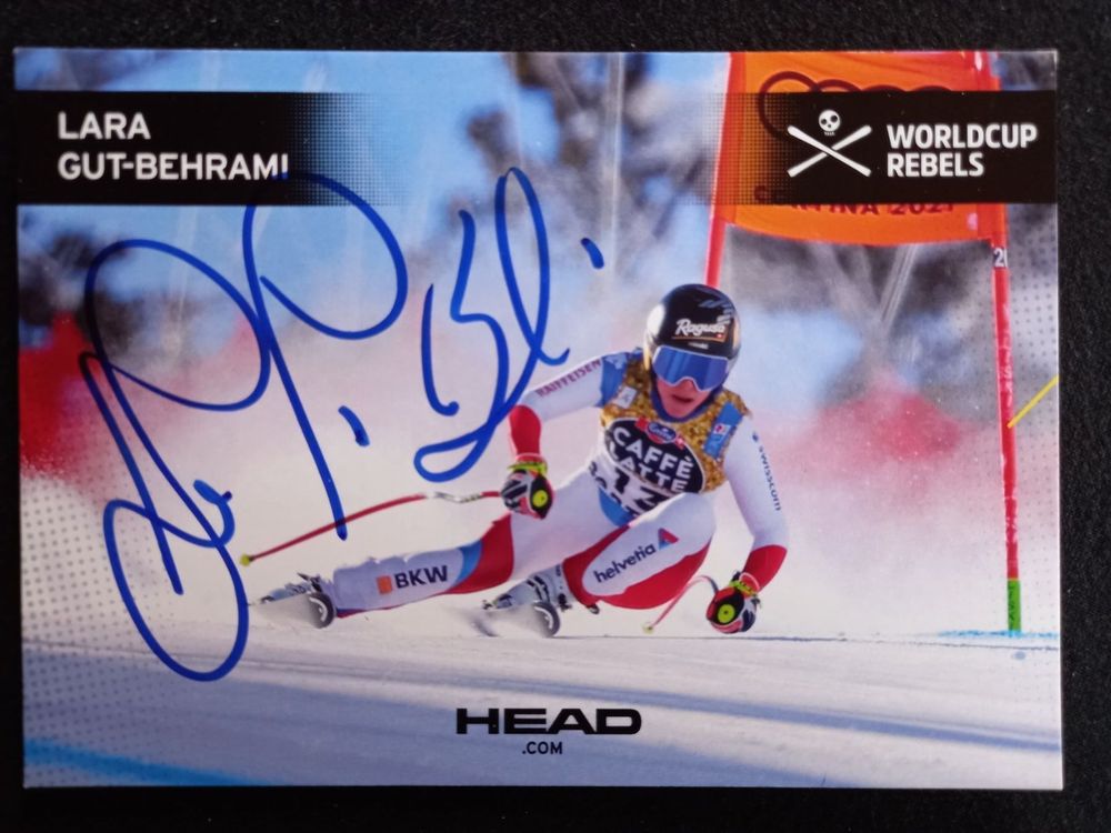 Lara Gut Behrami Autogrammkarte | Kaufen auf Ricardo