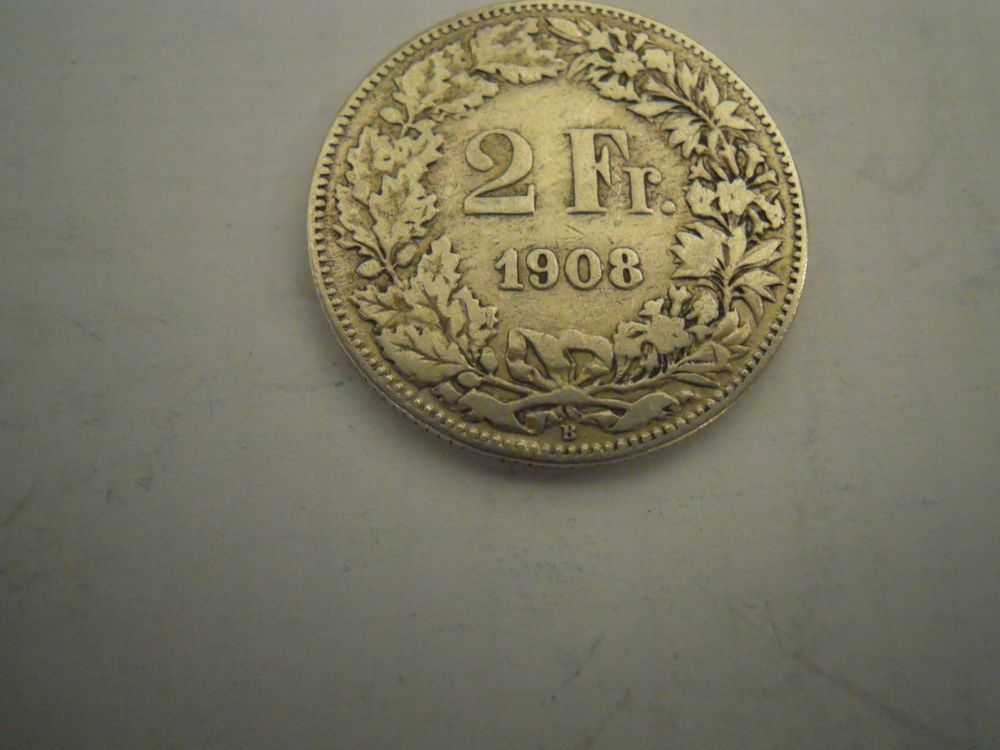 2 Fr. 1908 | Kaufen auf Ricardo