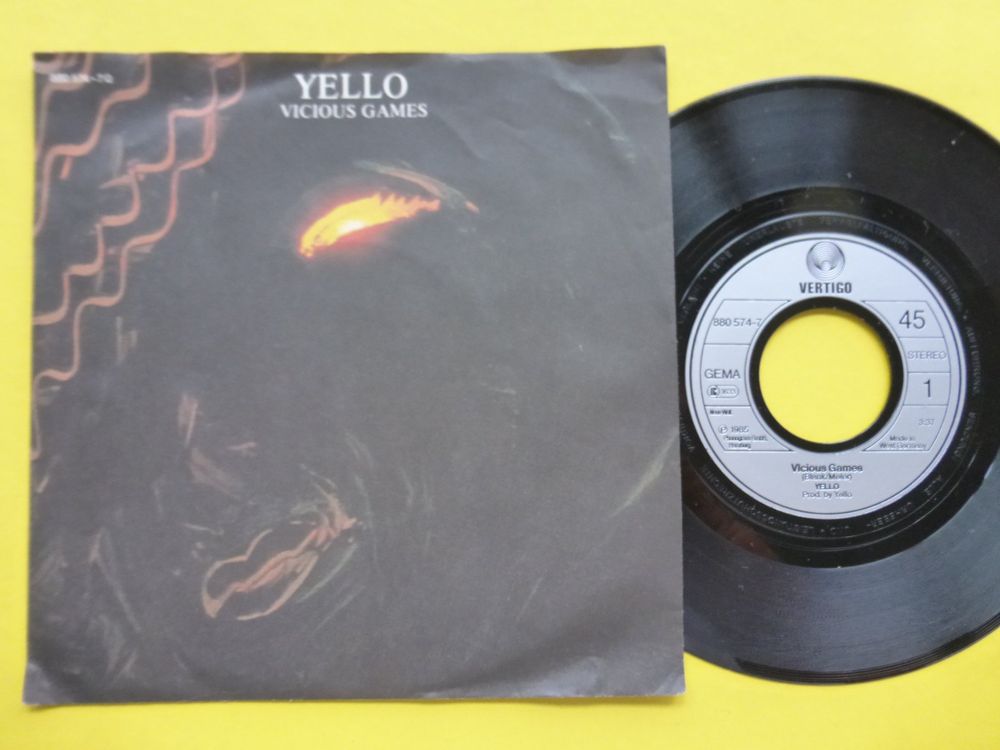YELLO 7" VICIOUS GAMES | Kaufen auf Ricardo