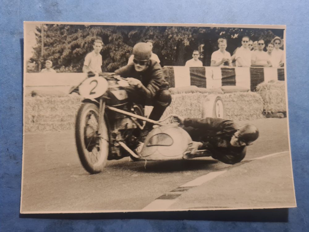NORTON MANX 600 SIDE-CAR PHOTO VINTAGE OLDTIMER (Gebraucht) in Bellevue ...