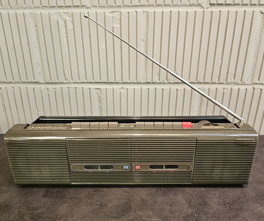QUASAR 04-4320-1-4 Doppelcassetten-Stereo Radio Recorder (Gebraucht) in ...