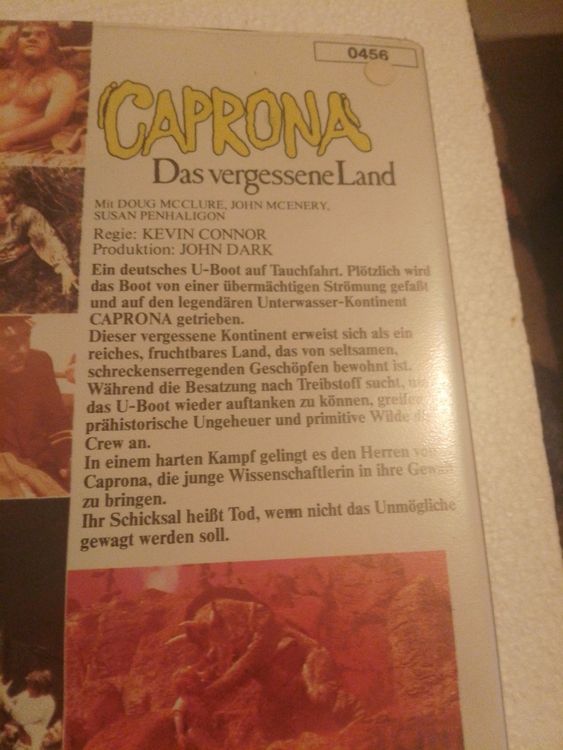 Caprona Das vergessene Land - Cannon VHS 0456 (Gebraucht) in Remetschwil für CHF 39 – mit ...
