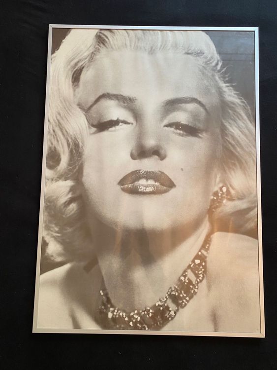 1982, Poster, Einzigartig, Marilyn Monroe, 60x84cm. (Gebraucht) in Reinach BL für CHF 34 – mit ...