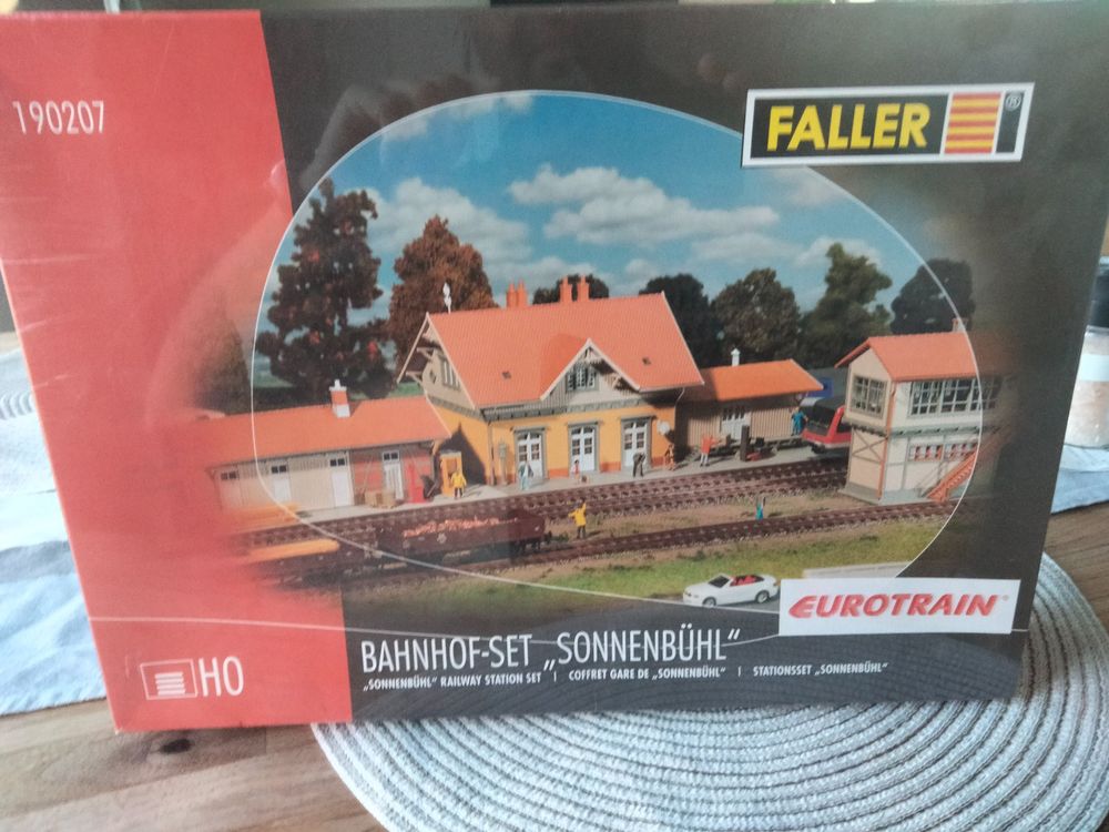 Faller Bahnhof-Set Sonnenbühl HO (1:87) in OVP | Kaufen auf Ricardo