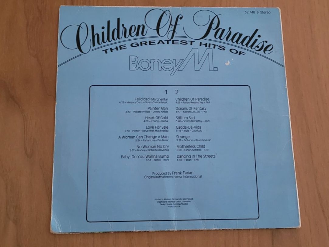 LP Boney M. (D'occasion) à Martigny pour CHF 4 – avec livraison ...