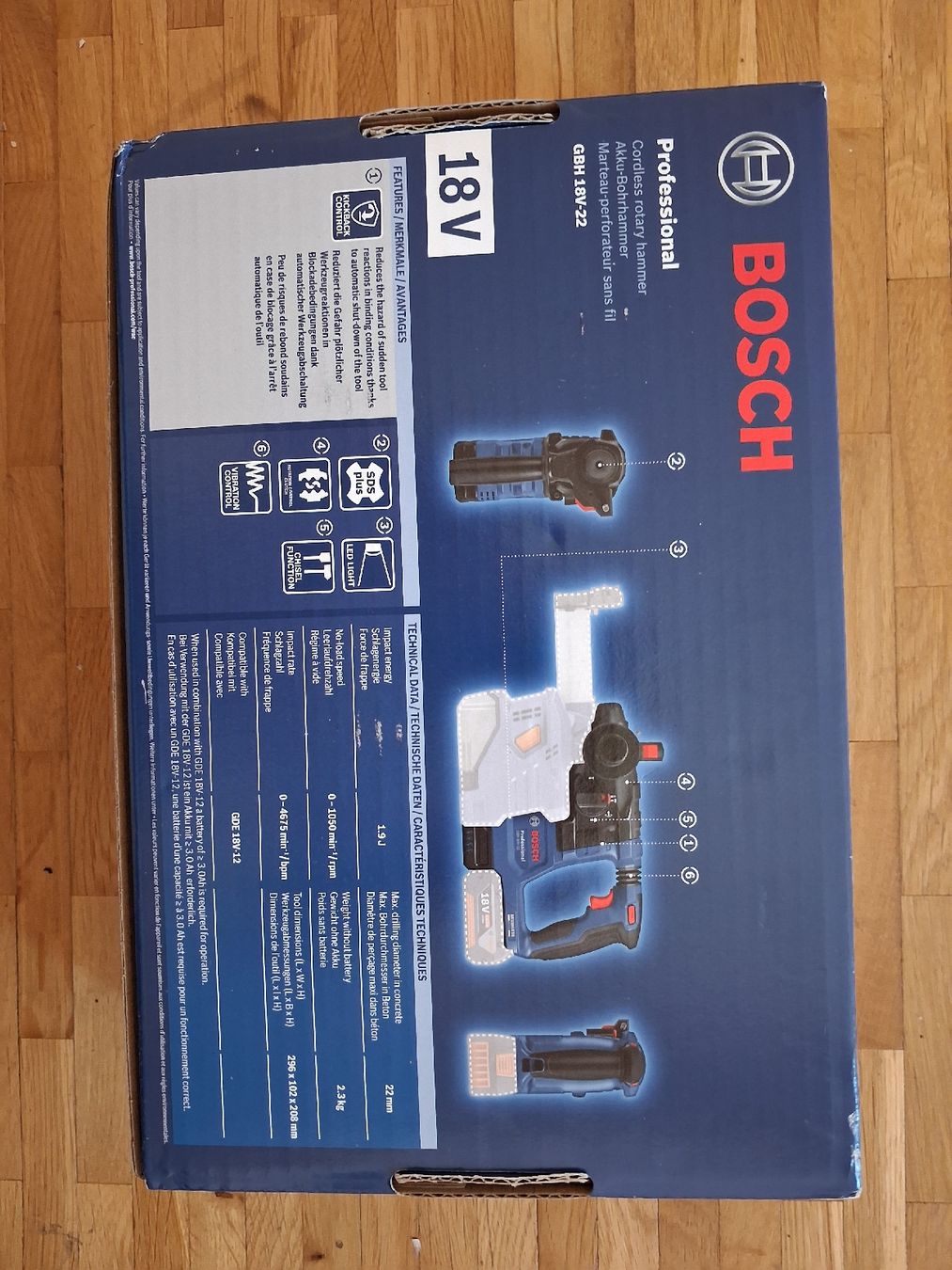Martello perforatore Bosch GBH 18V-22 - Nuovo di zecca! (Neu und ...