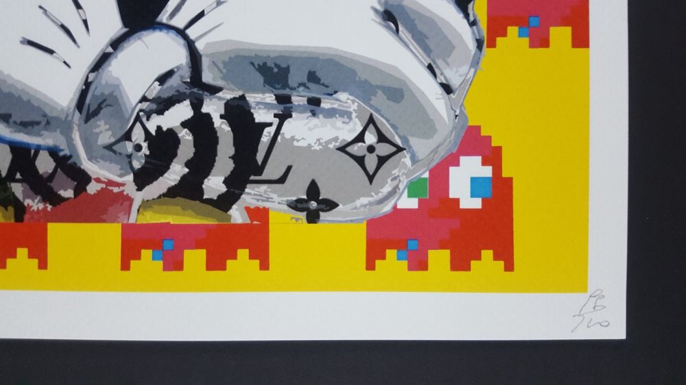 Death NYC Graffiti Pop Art " Pac Man Vuitton Mickey Mouse (Neu (gemäss ...