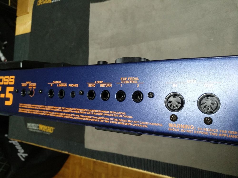 Boss GT5 Real Original Multieffects Pedalboard Made in Japan (Gebraucht ...