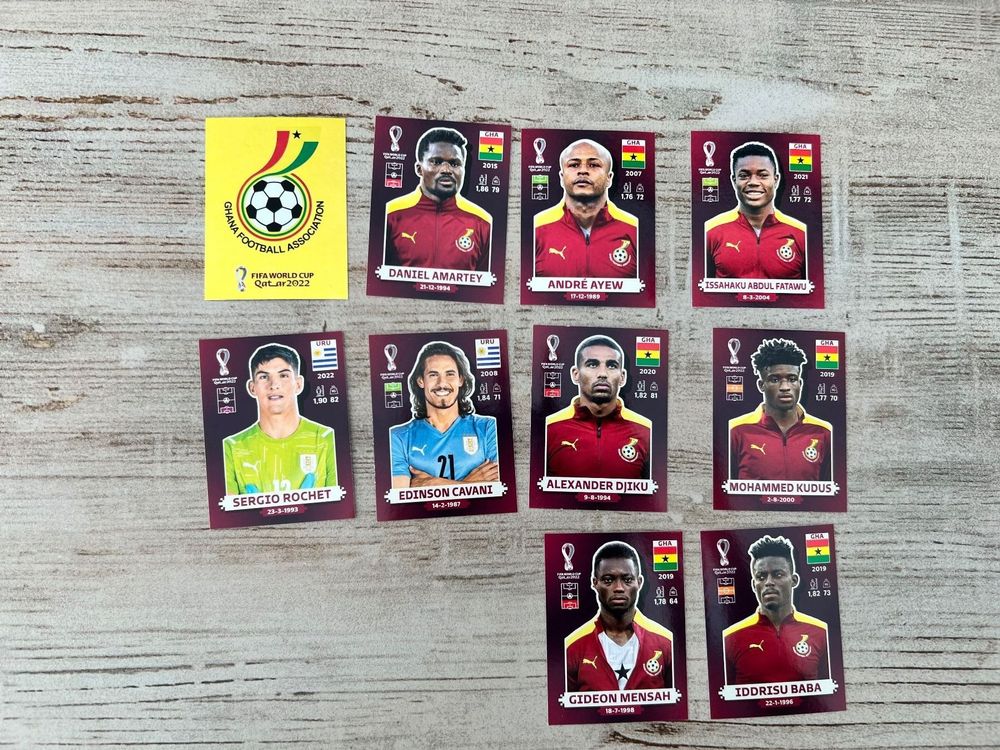 Panini Bilder WM 2022 Oryx / Ghana (Neu (gemäss Beschreibung)) in ...