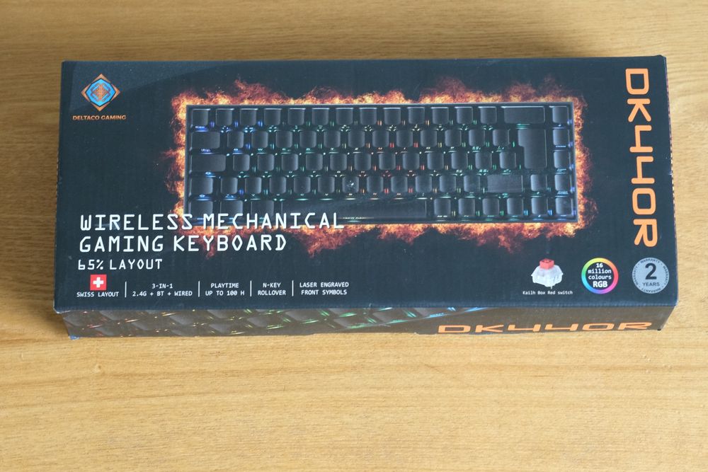 DK440R - Deltaco Gaming Keyboard - CH-Layout (Gebraucht) in Zürich für ...