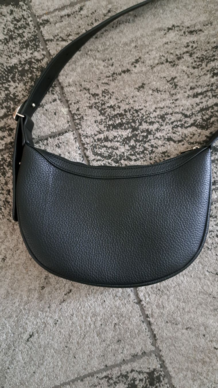 Sac à main David Jones noir cuir comme neuf (Neu (gemäss Beschreibung ...