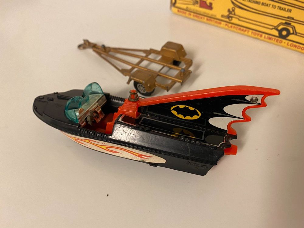 Corgi Toys - 107 Bat Boat & Trailer Original TOP !!! | Kaufen auf Ricardo