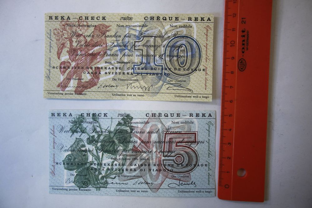 2 cheque REKA neuf (Gebraucht) in La plaine für CHF 12 – mit Lieferung ...