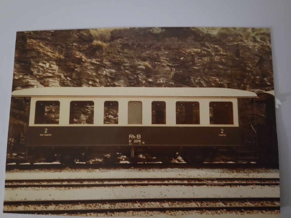 RhB historisches Foto, B 2076, Rarität, Herbstaktion! (Gebraucht) in ...