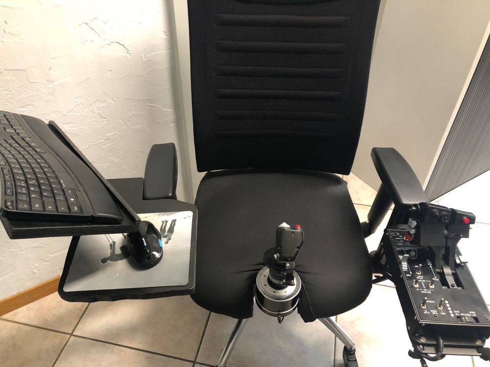 TRHUSTMASTER WARTHOG + PALONNIER TPR + CHAISE SPECIALE (Gebraucht) in ...