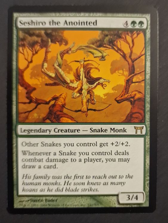 Seshiro the Anointed, Magic the Gathering | Kaufen auf Ricardo Seshiro the Anointed, Magic the Gathering | Kaufen auf Ricardo