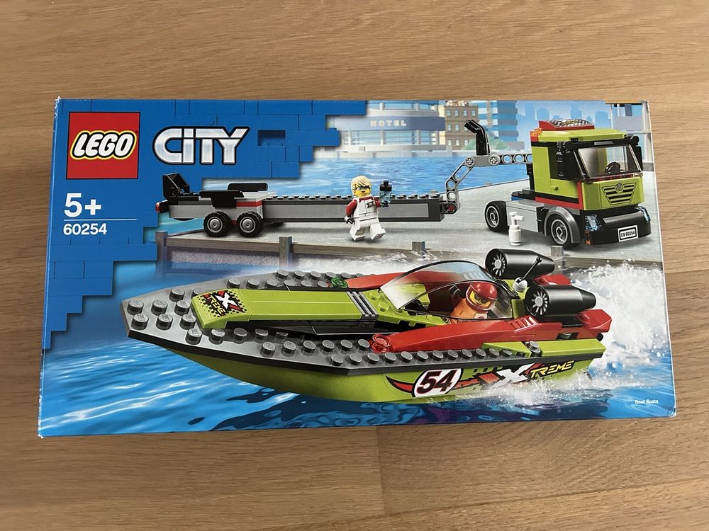 Lego City Rennboot-Transporter 60254 | Kaufen auf Ricardo