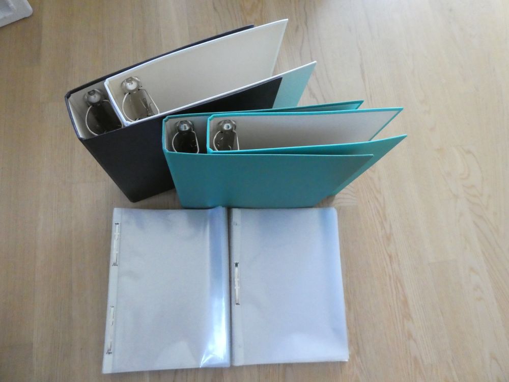 Büromaterial 4-Ring Ordner und Zeigetaschen | Kaufen auf Ricardo