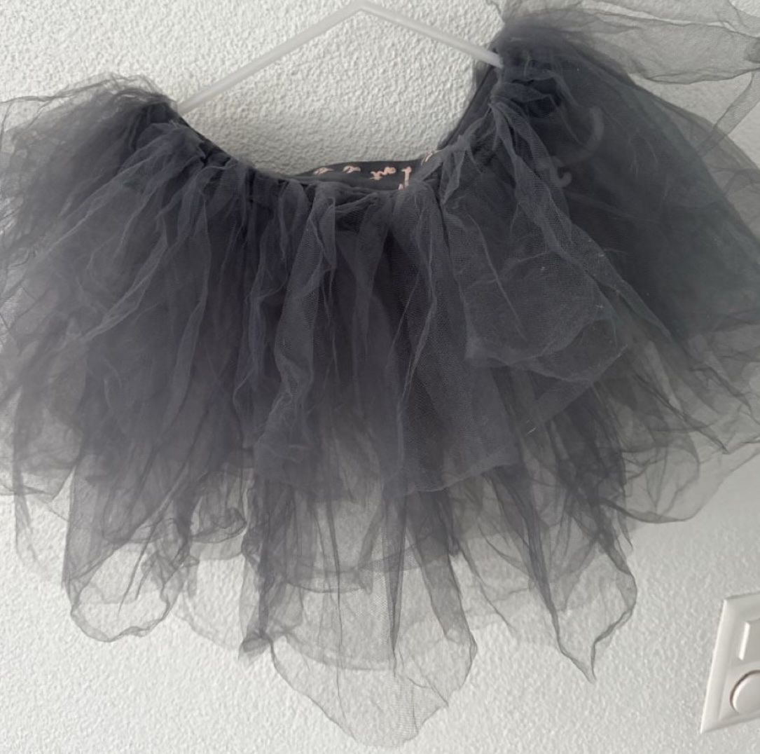 Zara Ballett dance Tüllrock, Gr. 152 Grau, Top Zustand (Neu (gemäss ...