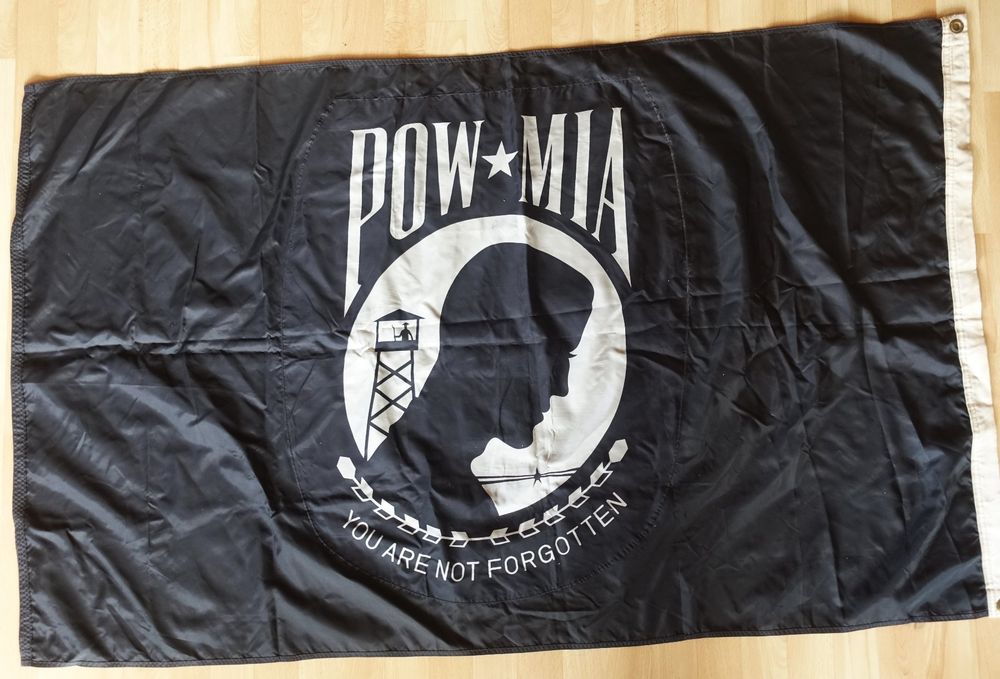 USA Flagge Prisoner of War/Missing in Action POW-MIA Fahne | Kaufen auf ...