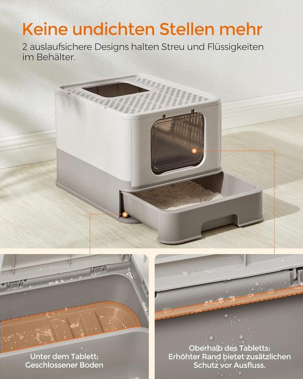 Katzenklo Seitlicher Eingang