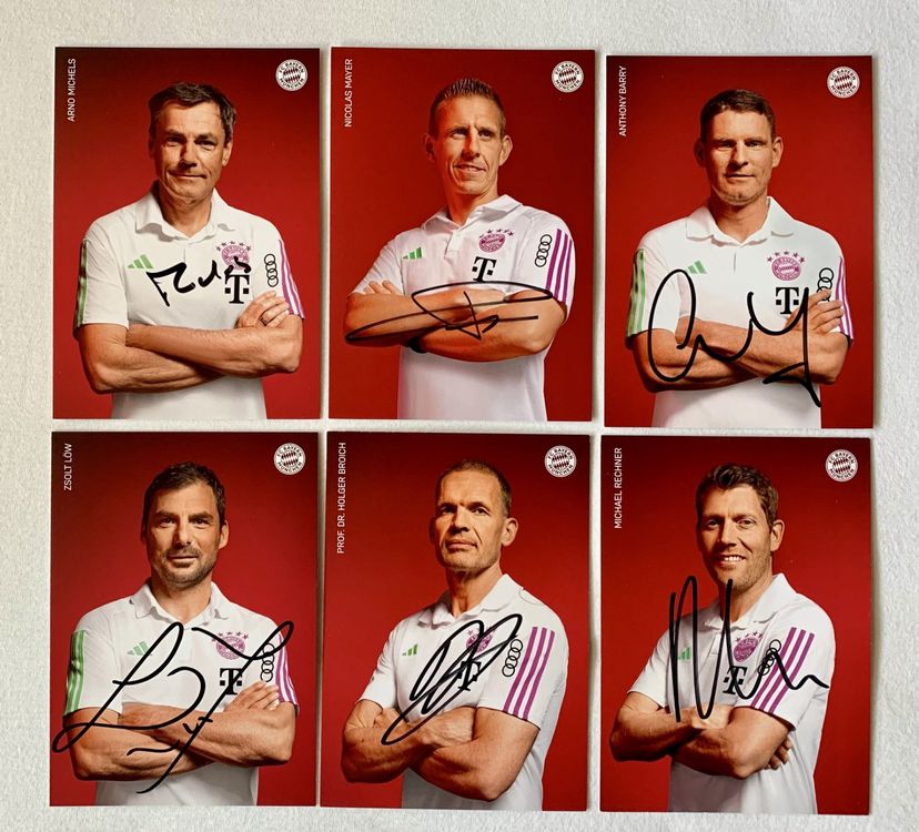 FC Bayern München, original Autogramme 23/24 | Kaufen auf Ricardo