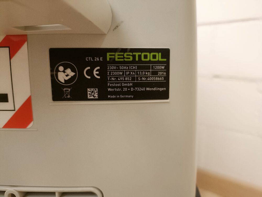 Festool CTL 26 E (Gebraucht) in Bottenwil für CHF 299 – mit Lieferung ...