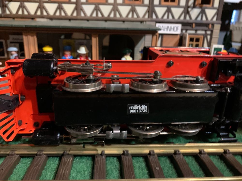 Märklin Digital Kleine Dampflok Jim LGB Tauglich mit Wagen (Gebraucht ...