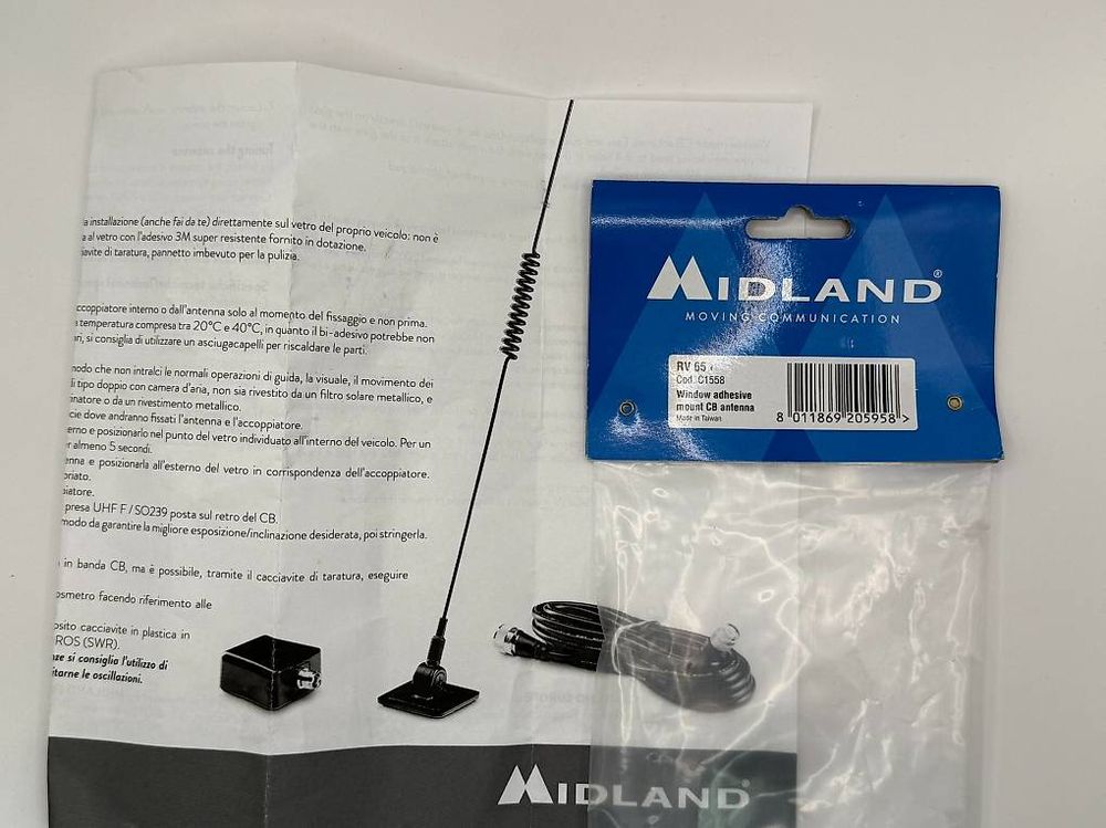 Albrecht AE 6110 VOX CB Funkgerät Zubehör Midland Antenne (Gebraucht ...