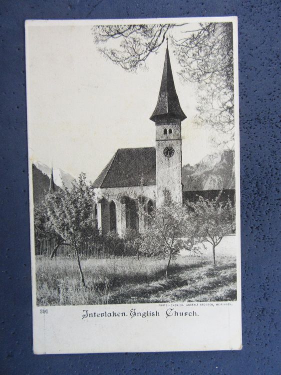 AK BEO INTERLAKEN ENGLISH CHURCH | Kaufen auf Ricardo
