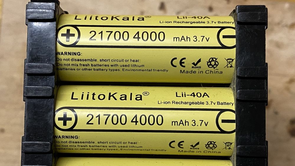 Li-Io Zellen Liitokala Lii-40 21700 im Sechserpack | Kaufen auf Ricardo