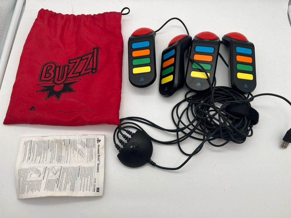 4x Buzz Buzzers PS2 Playstation 2 Sony Original (Gebraucht) in St ...