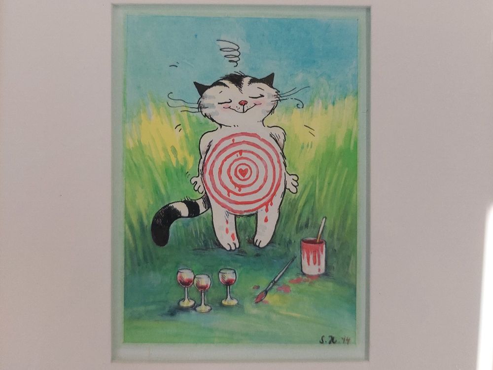 Sven Hartmann Mischtechnik auf Papier Unikat | Kaufen auf Ricardo