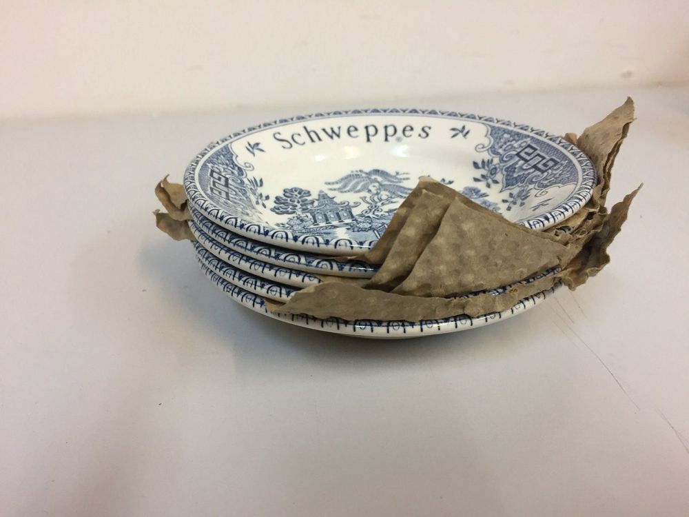5 Schweppes Blue Willow kleine Teller (Neu (gemäss Beschreibung)) in Gossau ZH für CHF 25 – mit ...